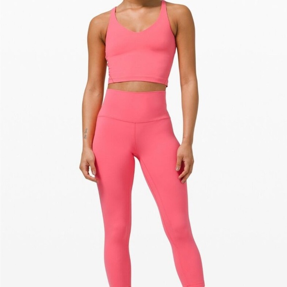 lululemon athletica | Other | Lululemon Align Guava Pink Set Align Tank ...